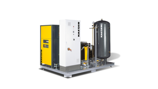 Compressed air booster