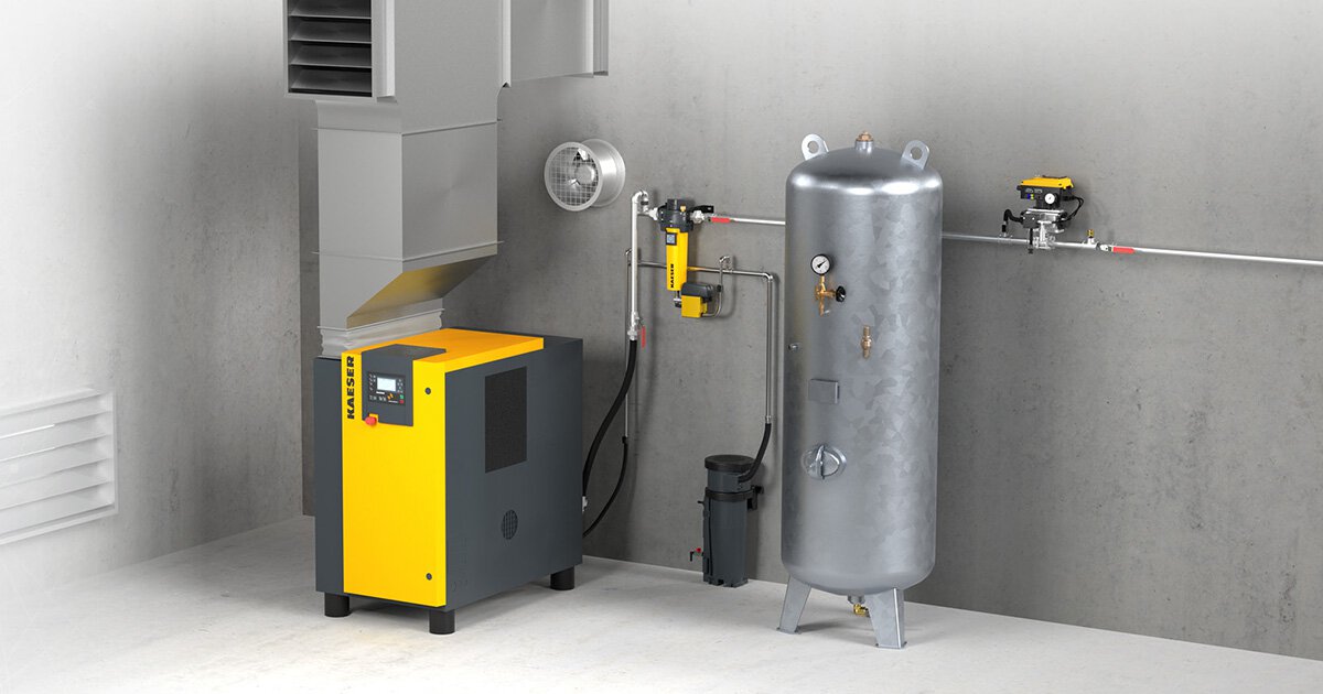 Druckluft as a Service mit SIGMA FLEX EASY| KAESER KOMPRESSOREN