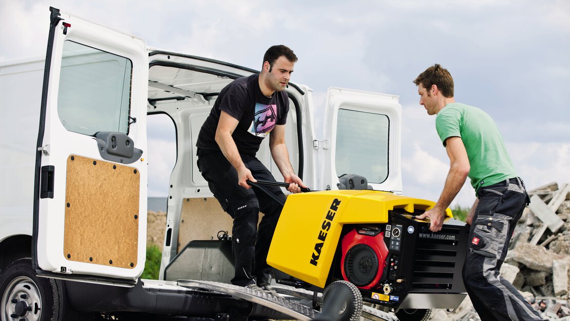 Small compressors up to 1.6 m³/min (57 cfm) – KAESER compressors