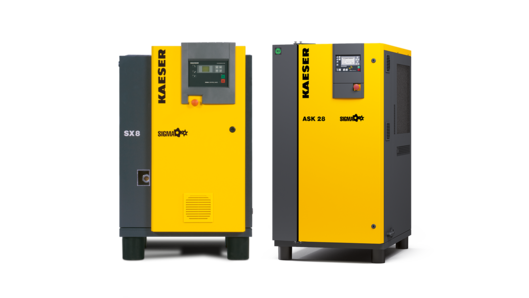 Compact rotary screw compressors up to 22 kW - KAESER KOMPRESSOREN